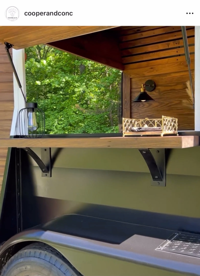 The Cortland Pantry Shelf Support - Industrial Farm Co