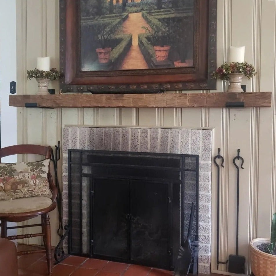 The Glimmerglass J Shelf/Mantel Bracket | Industrial Farm Co