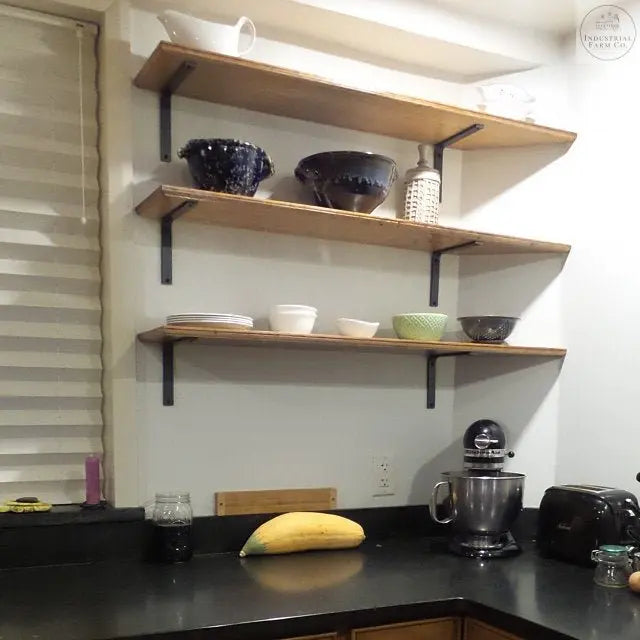 Shop our handmade line of shelf brackets Made in the USA. - Industrial ...