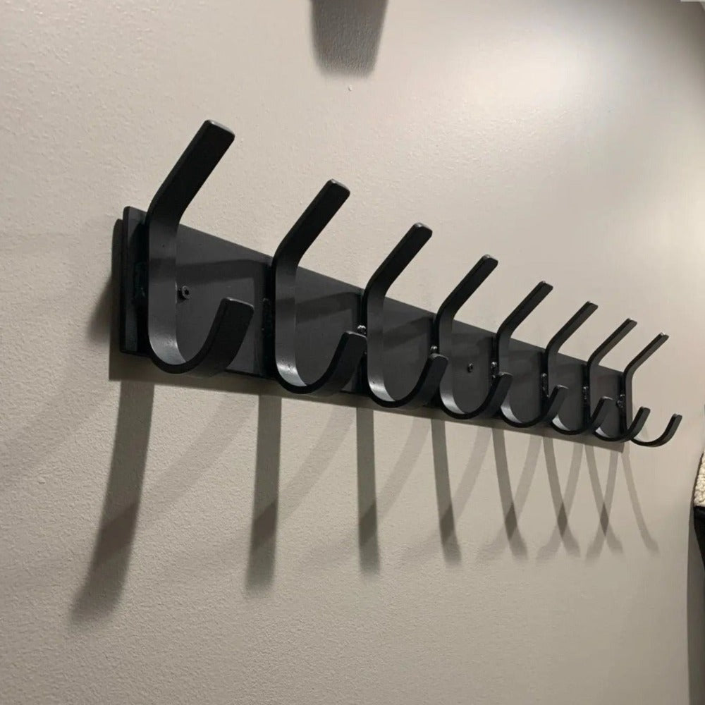 The Riseform Wall Mounted Metal Coat Rack - Industrial Farm Co